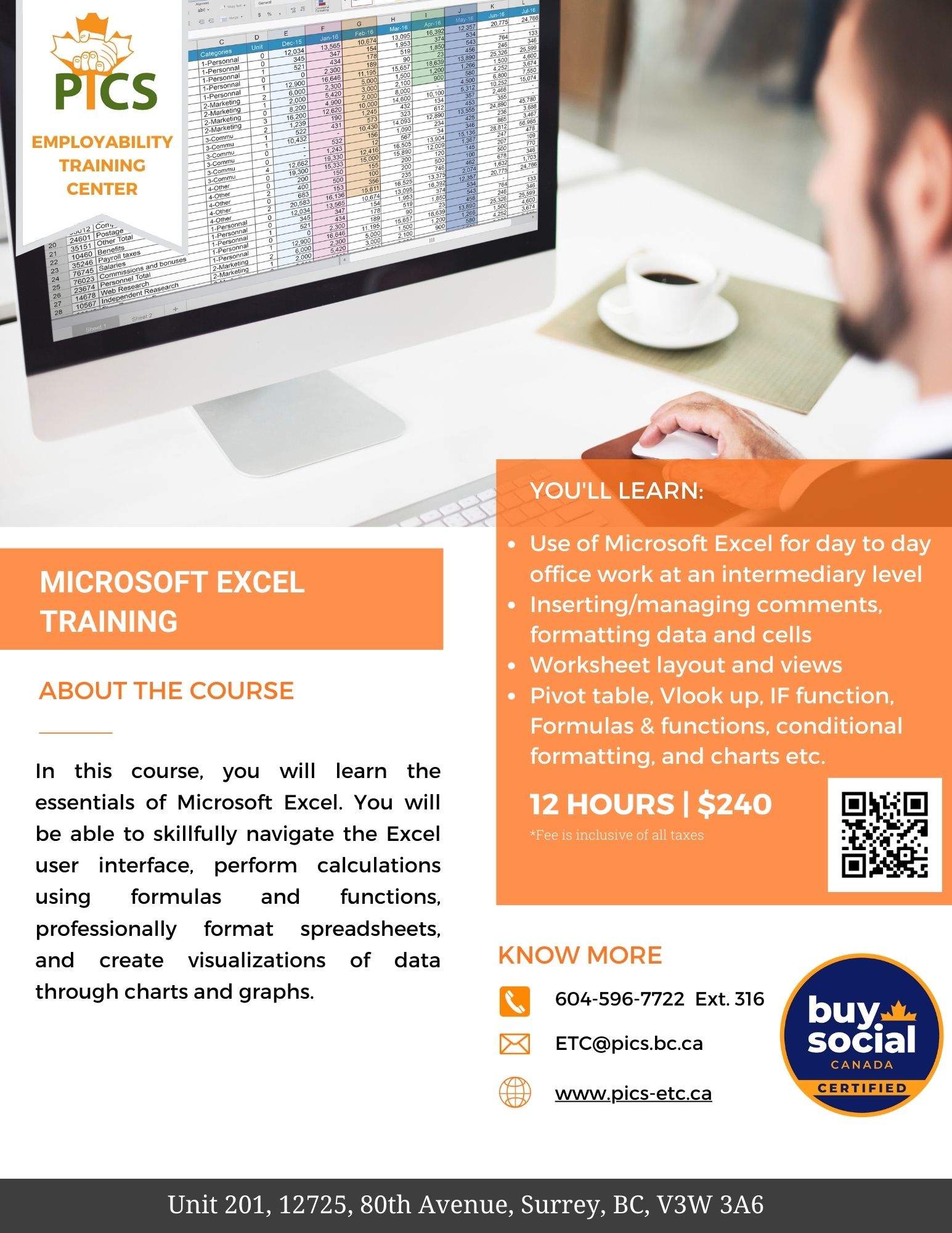 Microsoft-Excel – Employability Training Centre
